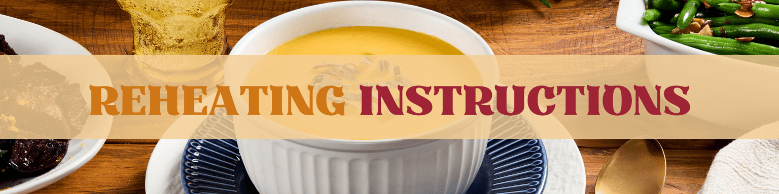 Thanksgiving Reheating Instructions - Kimberton Whole Foods